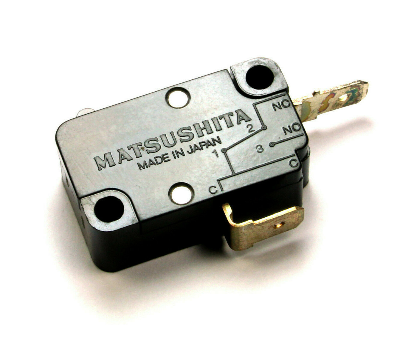 1pc Panasonic Matsushita Snap Action Micro Switch, SPST-NC 15 Amp ...