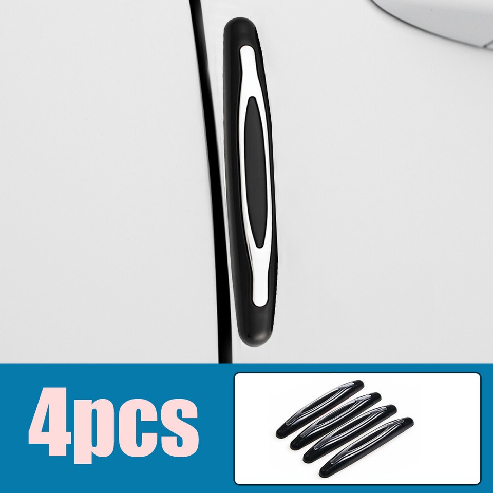 4x Car Door Body Edge Anti-Scratch Protector Strip Auto Decoration ...