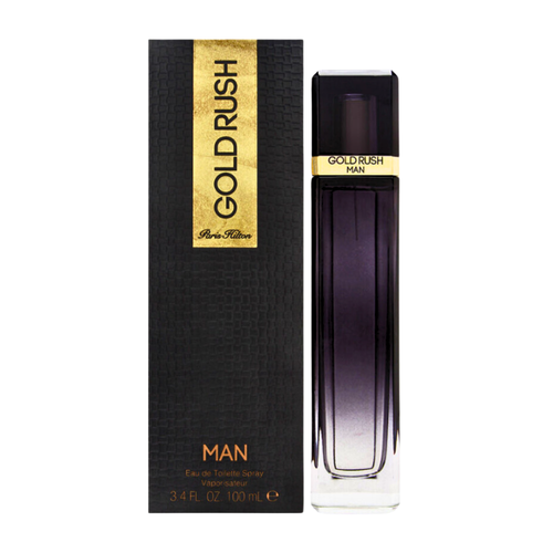 Gold Rush Man by Paris Hilton 3.4oz / 100ml EDT Spray Cologne for Men ...