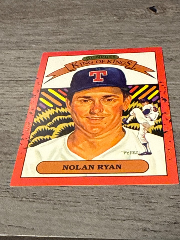 Nolan Ryan 1990 Donruss #665 ERROR CARD | eBay