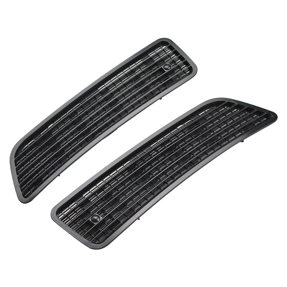 Pair Front Hood Upper Grille Vent 2218800305 Fit 07-13 Mercedes Benz ...