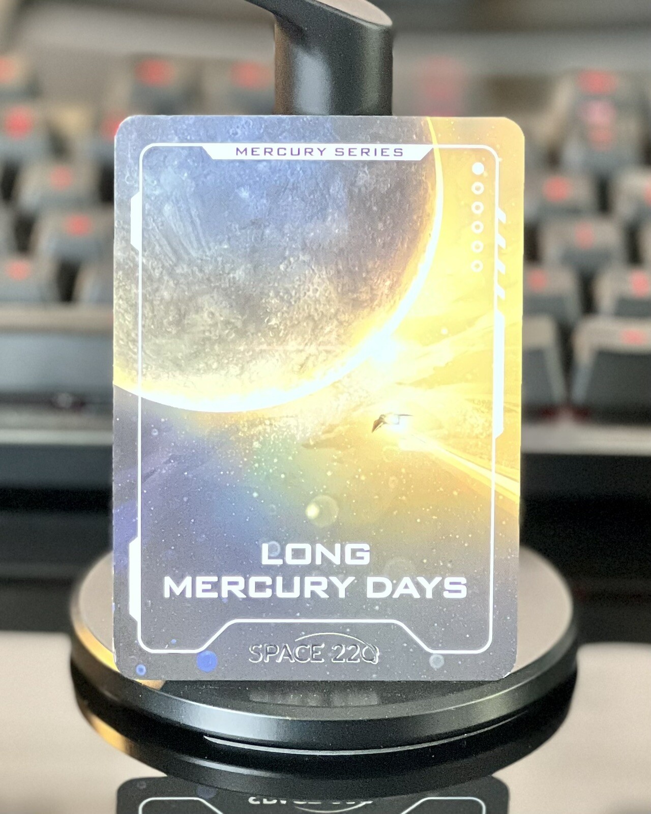 Disney EPCOT Space 220 Trading card - Mercury Long Mercury Days | eBay