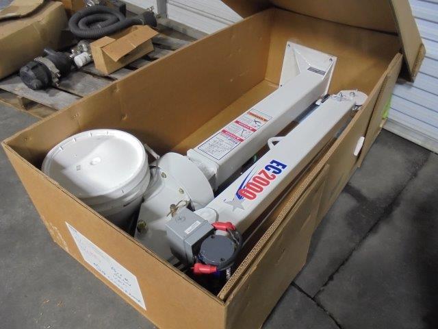 Stellar 22601, EC2000-P Electric Service Crane- 2,000 lbs. w/ 7 ...