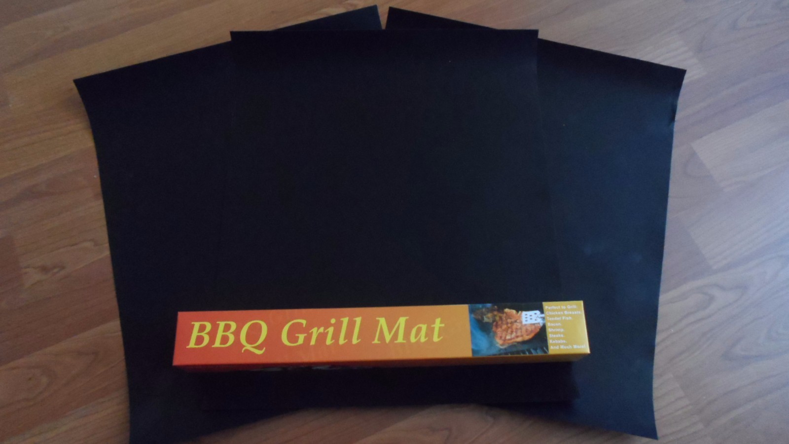 Lot of 50 sets-BBQ Grill Mat - 3 pcs set - Heavy Duty Reusable Non ...