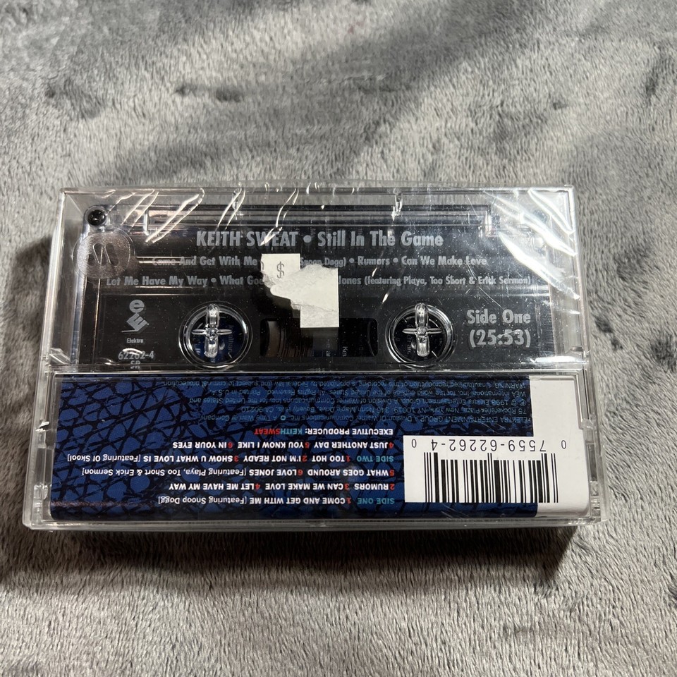 Keith Sweat Still In The Game Cassette 1998 Original NEW Sealed ...