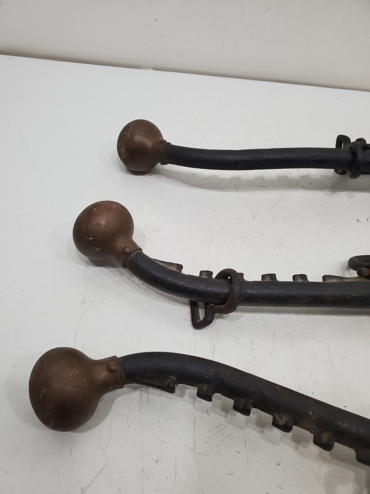 3 Antique Horse Hames. Pat.In Canada 1918 Walsh Cast Iron Harness ...