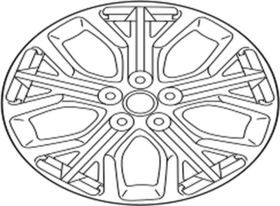 4250D536 Mitsubishi Wheel, disc 4250D536, New Genuine OEM Part | eBay