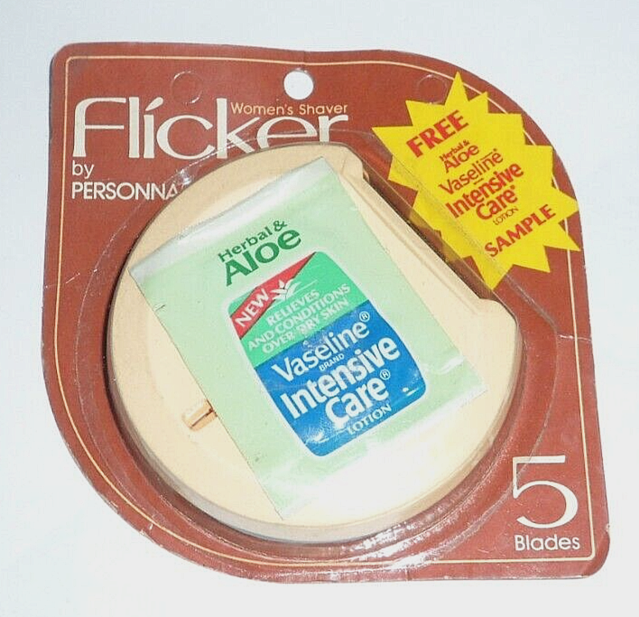 Vintage Personna Women's Flicker Classic Shaver Razor 5 Blades G8 for ...