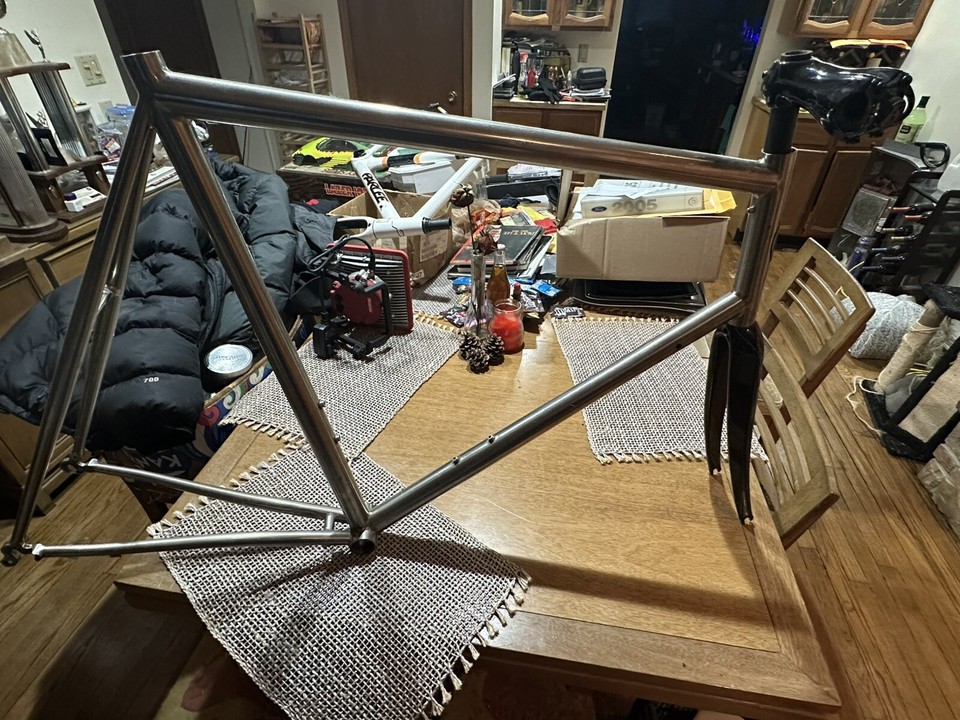 Serotta Titanium Frame And Full Carbon 700c Fork 61cm | eBay