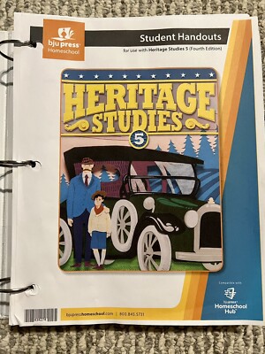 BJU press Heritage Studies 5 Student Handouts | eBay