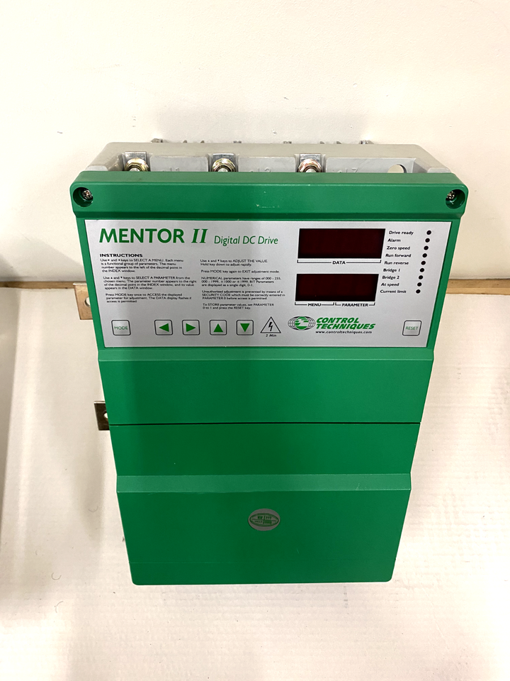 Control Techniques | Mentor II DC Drive | M155R-14ICD | Regen | 220 ...