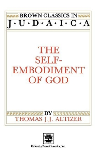 Thomas J. Altizer The Self-Embodiment of God (Poche) | eBay