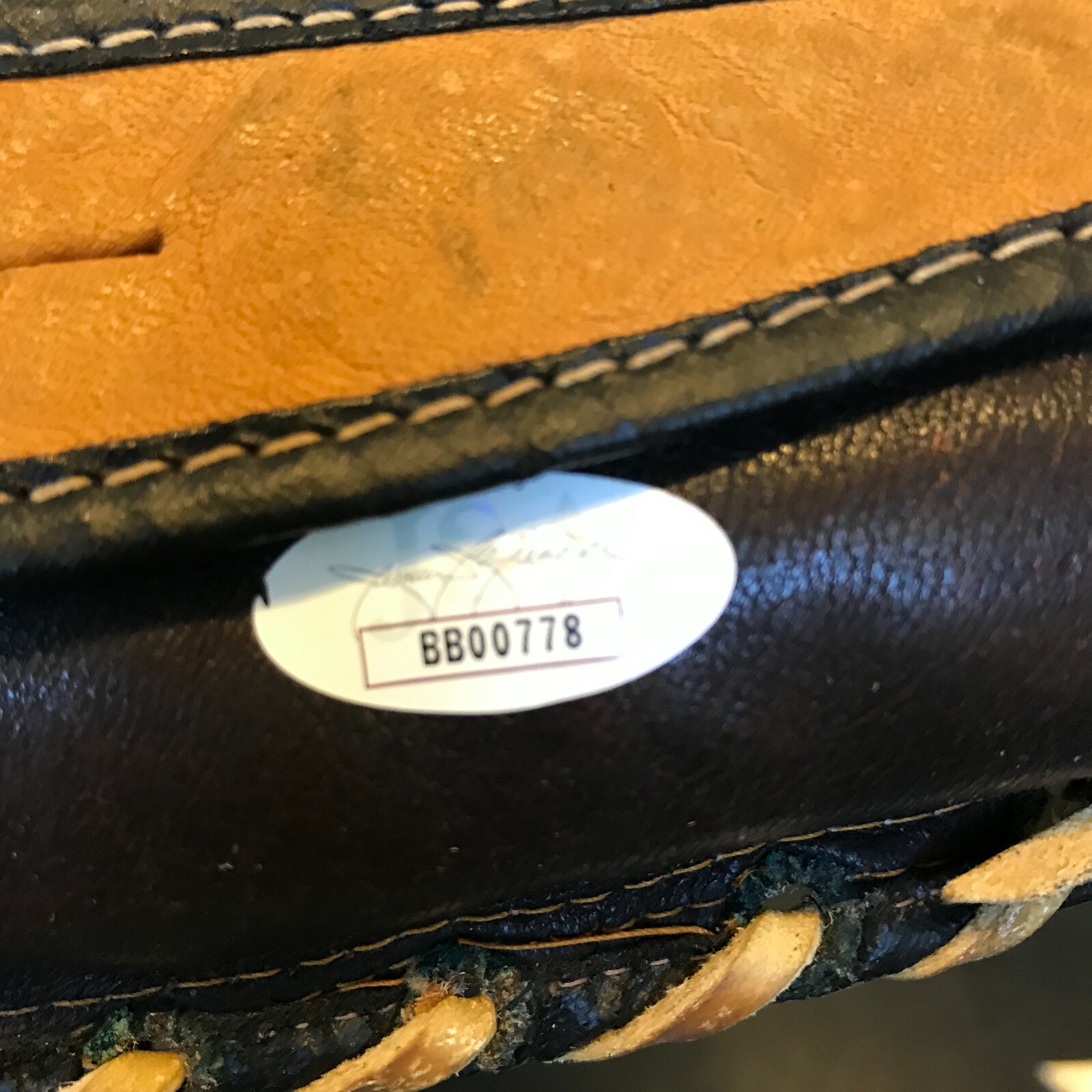 Red Ruffing Signed Autographed 1930's Game Model Baseball Glove With ...