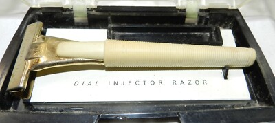 Vintage Schick Dial Injector Safety Razor with box | eBay
