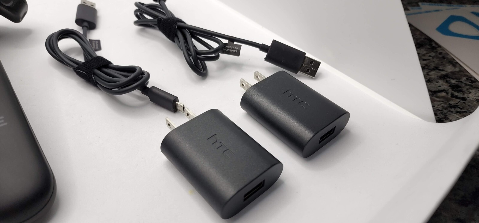 2x HTC Vive Controller Wand Charger USB Cable Strap VR Virtual Headsets ...