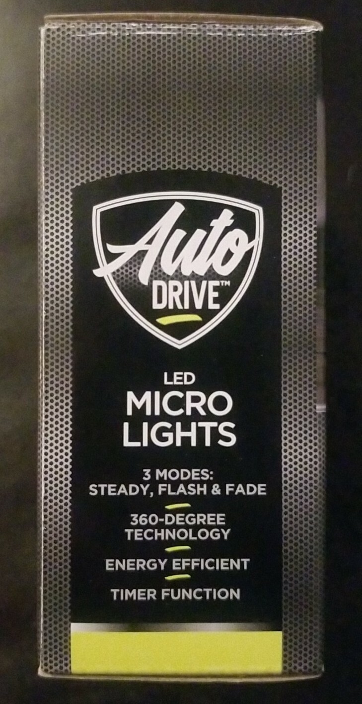 Auto Drive LED Micro Light String 12 Ft Long 36 LED Lights ~ 3 Modes ...