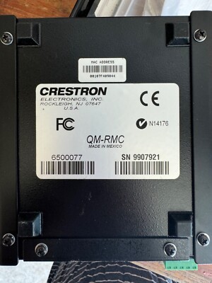 CRESTRON ROOM MEDIA CONTROLLER QM-RMC | eBay