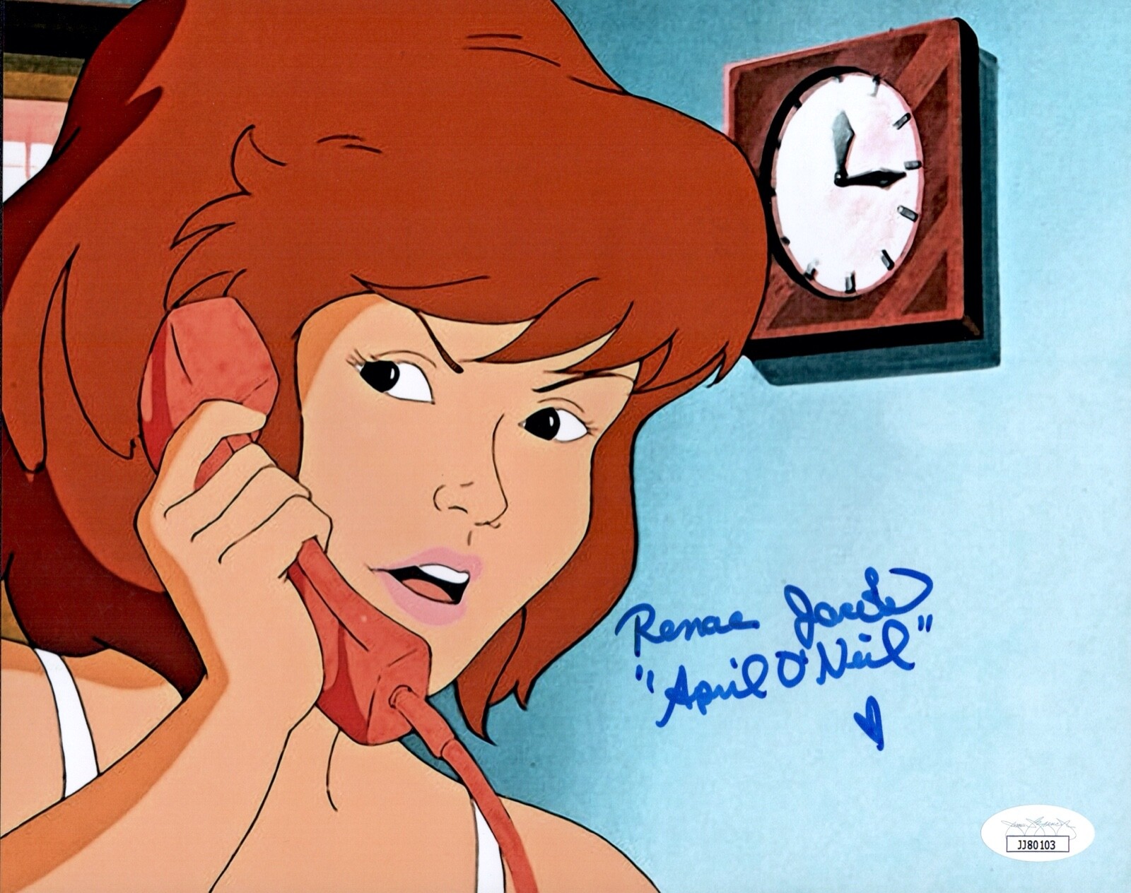 RENAE JACOBS Signed 8x10 Photo APRIL Teenage Mutant Ninja Turtles COA ...