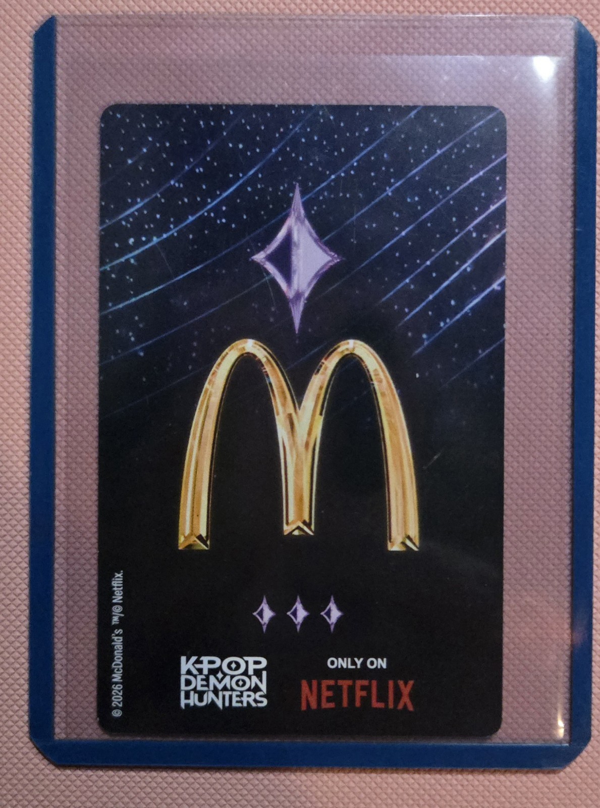Kpop Demon Hunters McDonald's Limited Edition Trading Card Rumi Triple ...