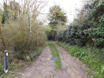 Photo 12x8 Footpath to the B1078 Church Road Coddenham Green Off The ...