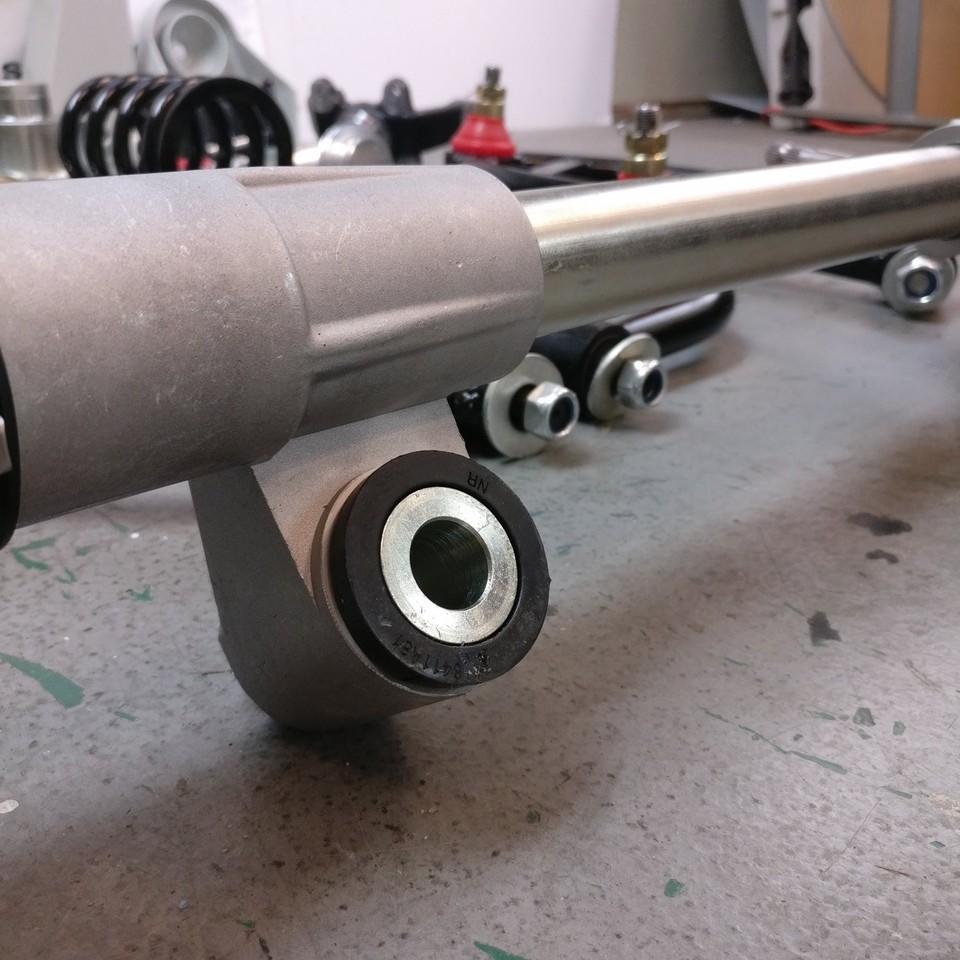 1964-70 Ford Mustang II Front End Suspension IFS 2" Drop Spindle 5x4.5 ...