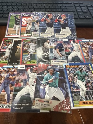 2025 Topps Series 1 Baseball Insert Lot 16 cards. Dylan Crews, James ...