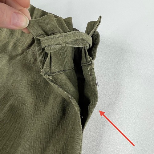 Vtg American Red Cross Chapter Drawstring Military Ditty Bag Green ...