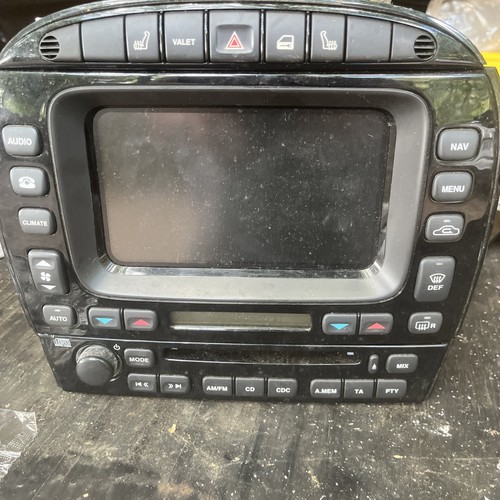 2004-2008 Jaguar XJ8 XJR Navigation Radio Ac Display Screen 2W93-10E889 ...