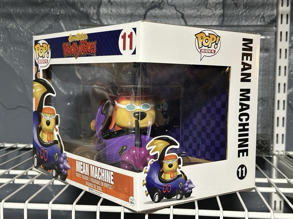 Funko POP! Rides Hanna-Barbera Wacky Races #11 Mean Machine with ...