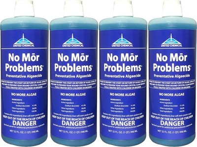 United Chemical No Mor Problems Preventative Algaecide - 32 oz (4 Pack ...