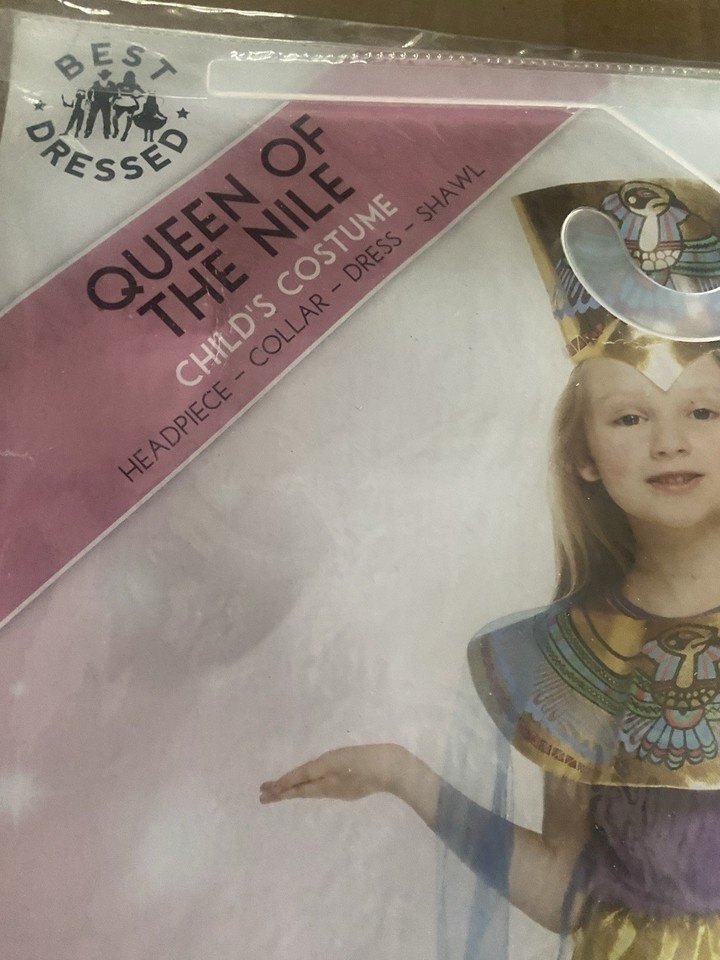 Henbrandt Queen Of The Nile World Book Day Girls Fancy Dress Size Large ...