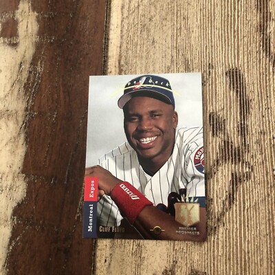 1993 Upper Deck SP Cliff Floyd Premier Prospects Rookie Foil Card#277 ...