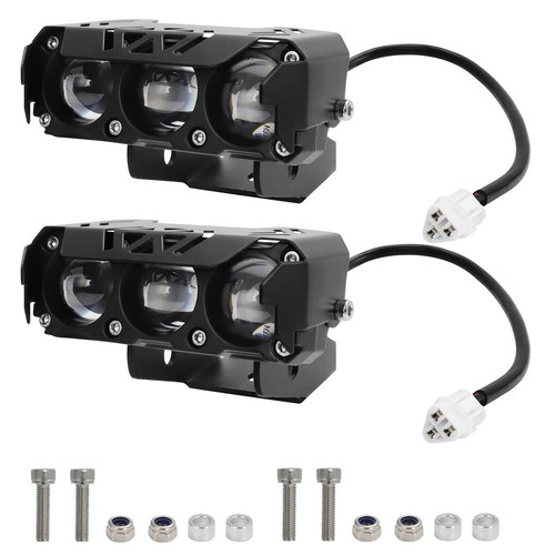 For Yamaha Banshee 350 Pair Led Headlight Light Bulbs Kit YFZ350 2002 ...