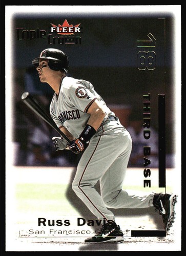 2001 Fleer Triple Crown Russ Davis #194 San Francisco Giants | eBay