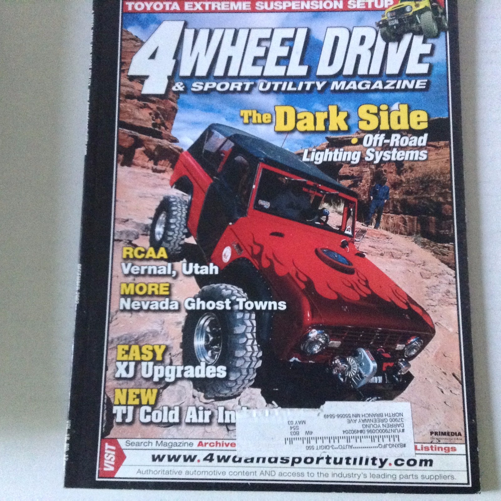 4 Wheel Drive Magazine Off Road Lighting Systems Xj December 2002 ...