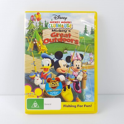 Mickey Mouse Clubhouse: Mickey's Great Outdoors - Region 4 - DVD - FREE ...