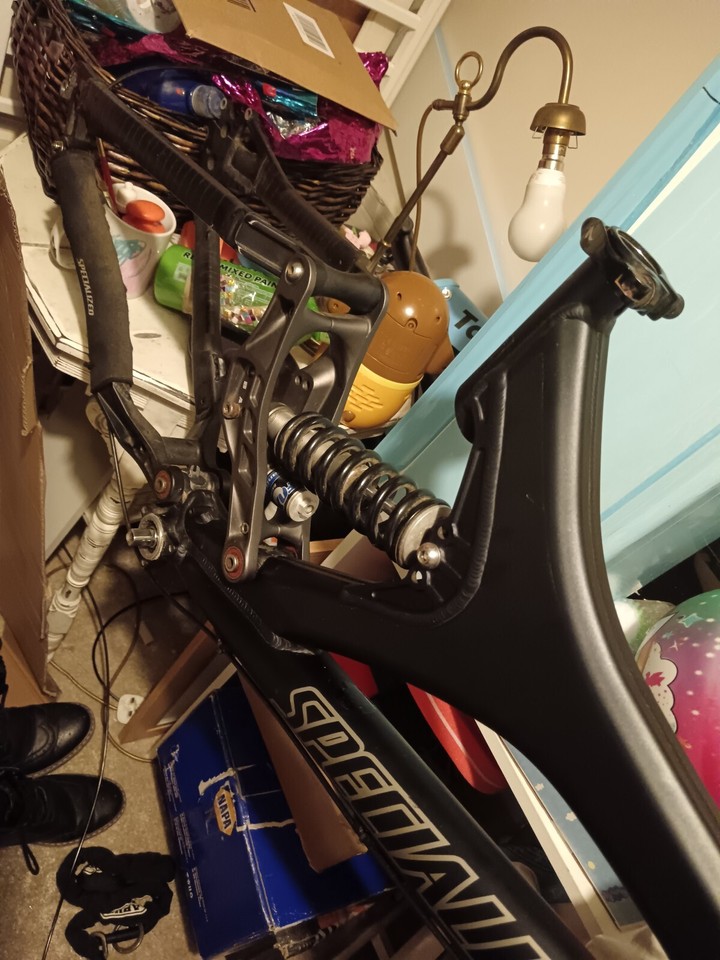 SPECIALIZED BIG HIT 8. 2inch Travel FRAME with Fox Vanilla rear Shock ...