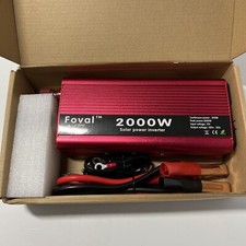 Foval 2000w Solar Power Inverter for sale online | eBay