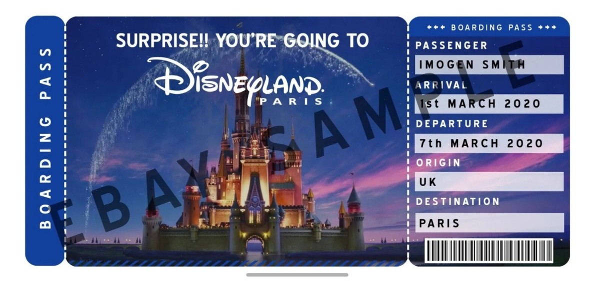 Disneyland Paris Tickets 2025 Disneyland® Paris Same Day Ticket