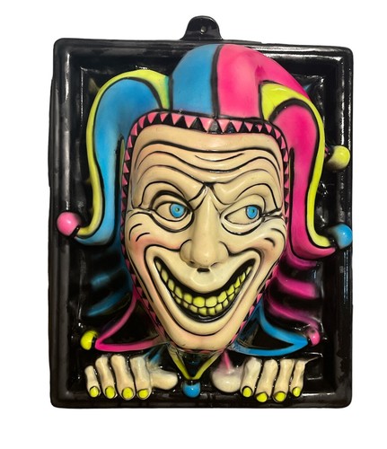 Robert Marino Blacklight Illusions Jester Clown Prop Art Gore Haunted ...