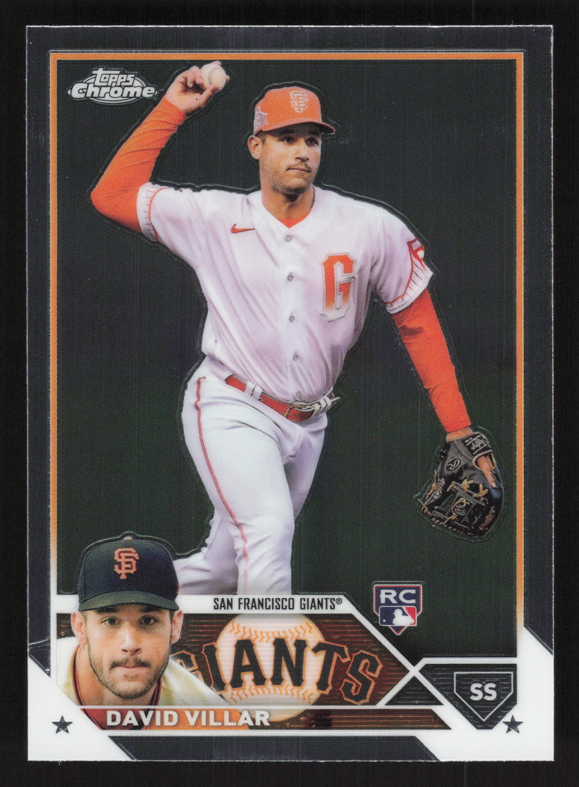 David Villar RC 2023 Topps Chrome #117 San Francisco Giants | eBay