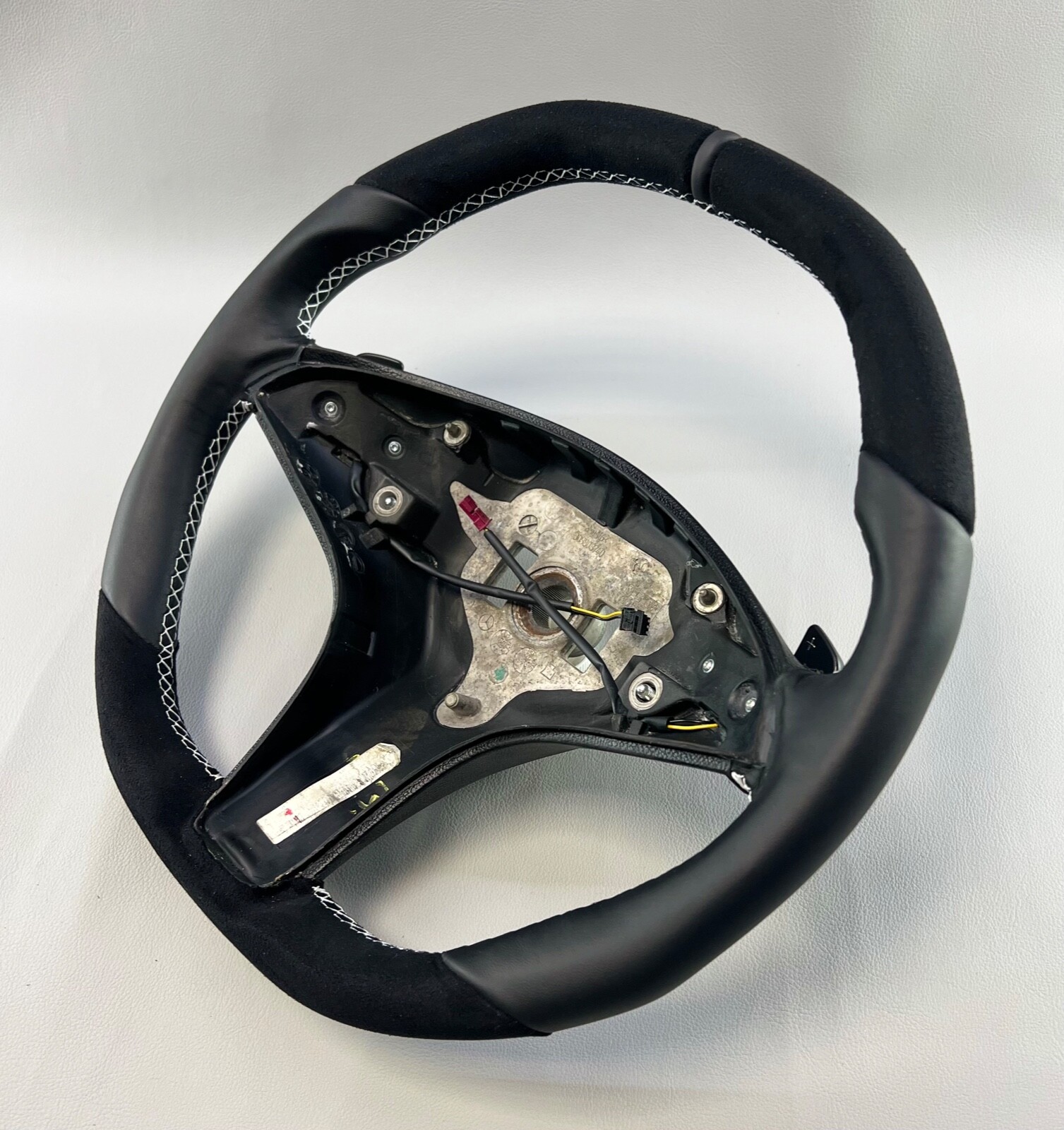 Mercedes Benz custom steering Wheel W204 AMG C63 W207 W212 AMG BLACK ...
