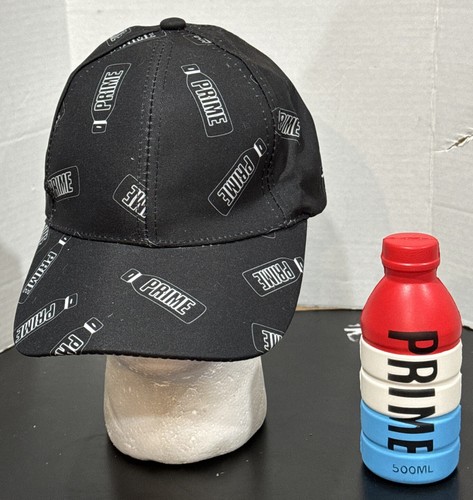 Prime Energy Drink Logan Paul Black Ice Cool Baseball Cap & Stress ...