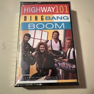 New & Sealed! Highway 101 - Bing Bang Boom! Cassette Tape | eBay