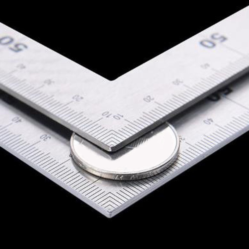 Accurate Measurement Stainless Steel Square Ruler for Precise Cuts ...