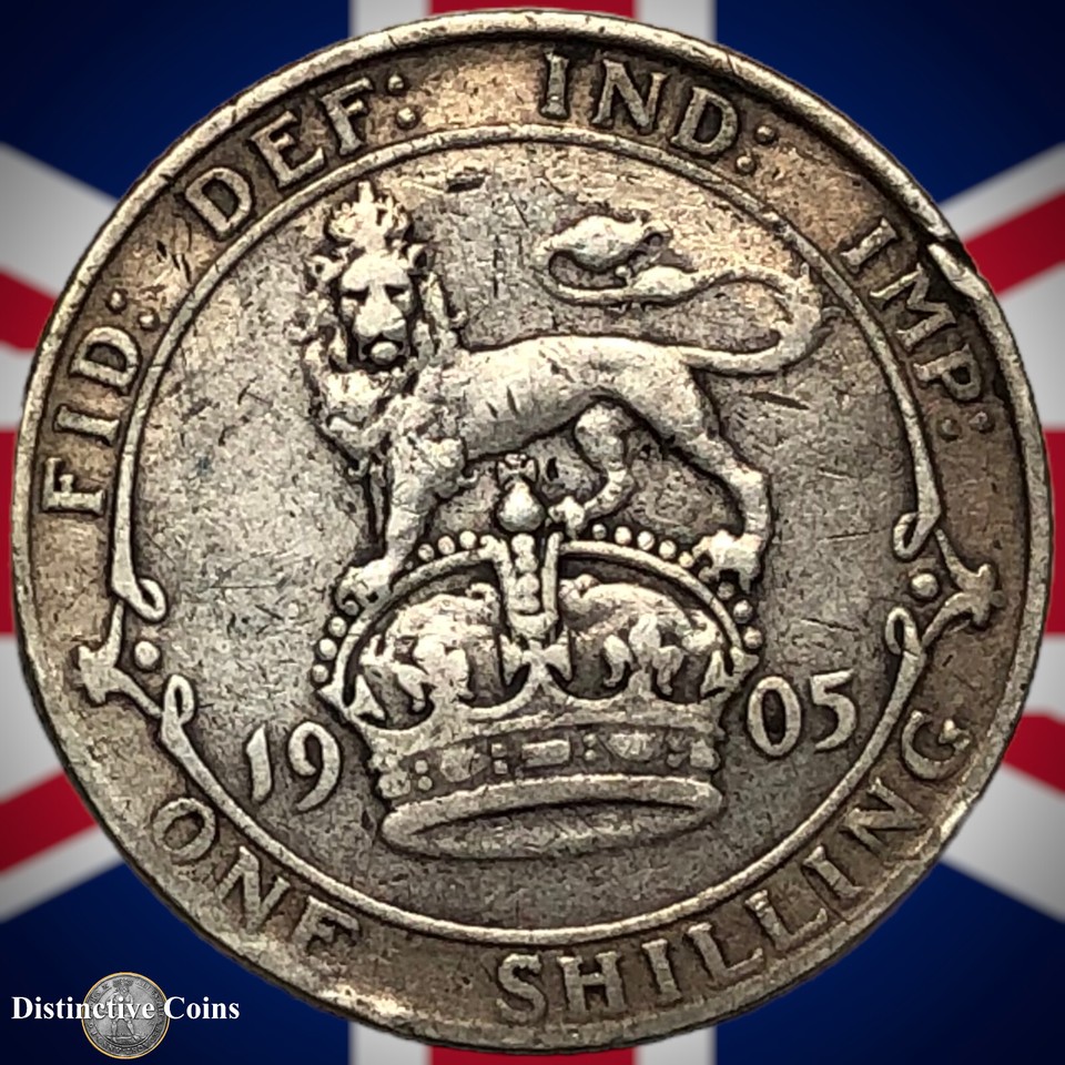 Great Britain 1905 British One Shilling GB0788 | eBay