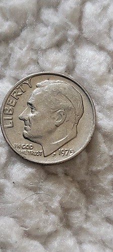 1975 NO mint dime MULTIPLE ERROR STRIKES ON FRONT AND BACK OF COIN ...