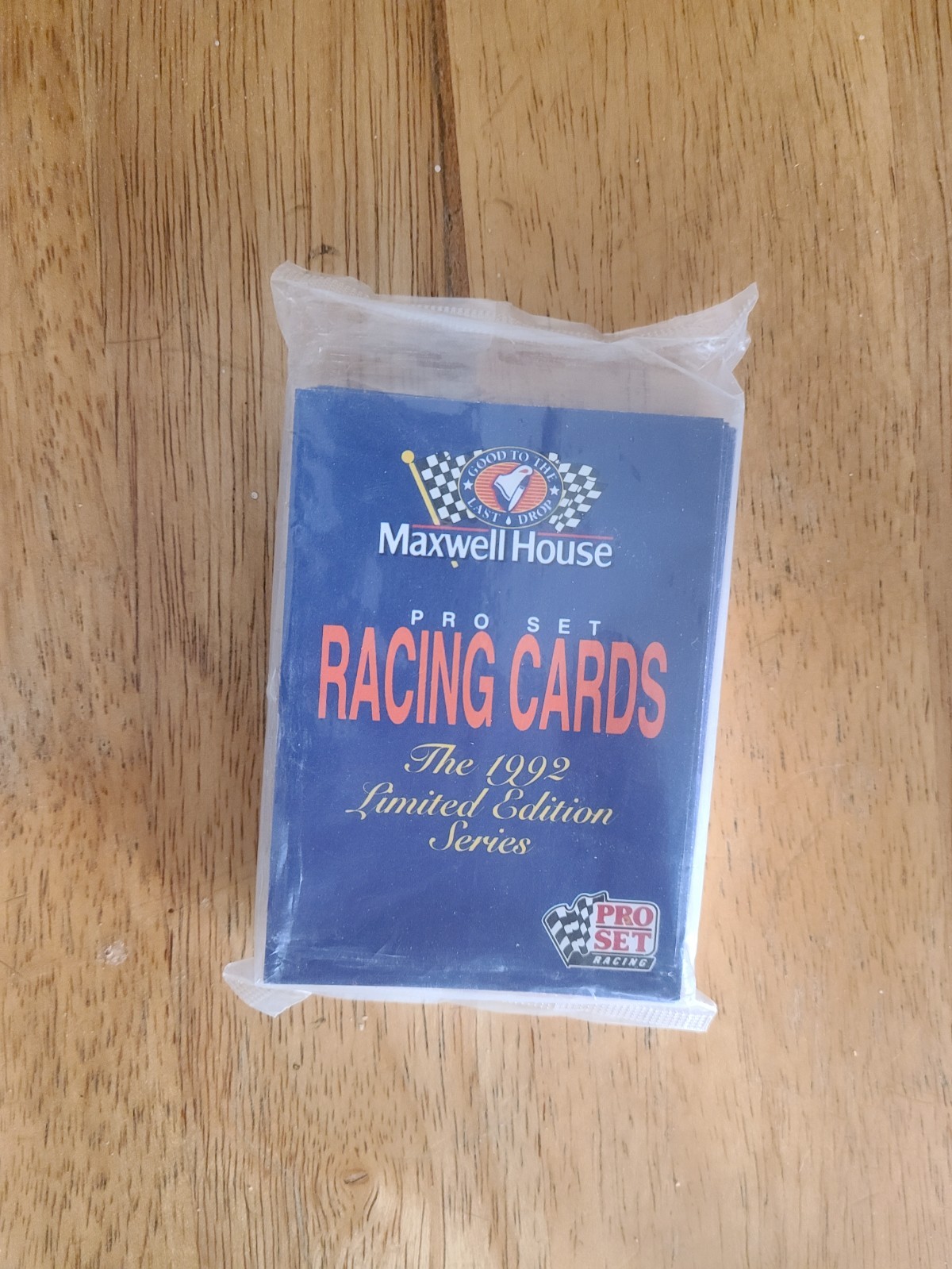 1992 maxwell house pro set racing cards limited edition, complete set ...