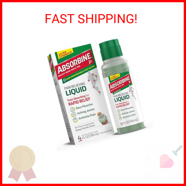 Absorbine Jr Plus Pain Relieving Liquid - 4oz for sale online | eBay