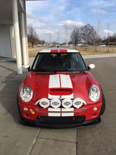 VCP R50/R52/R53 Quad rally driving light bracket kit for Mini Coopers ...